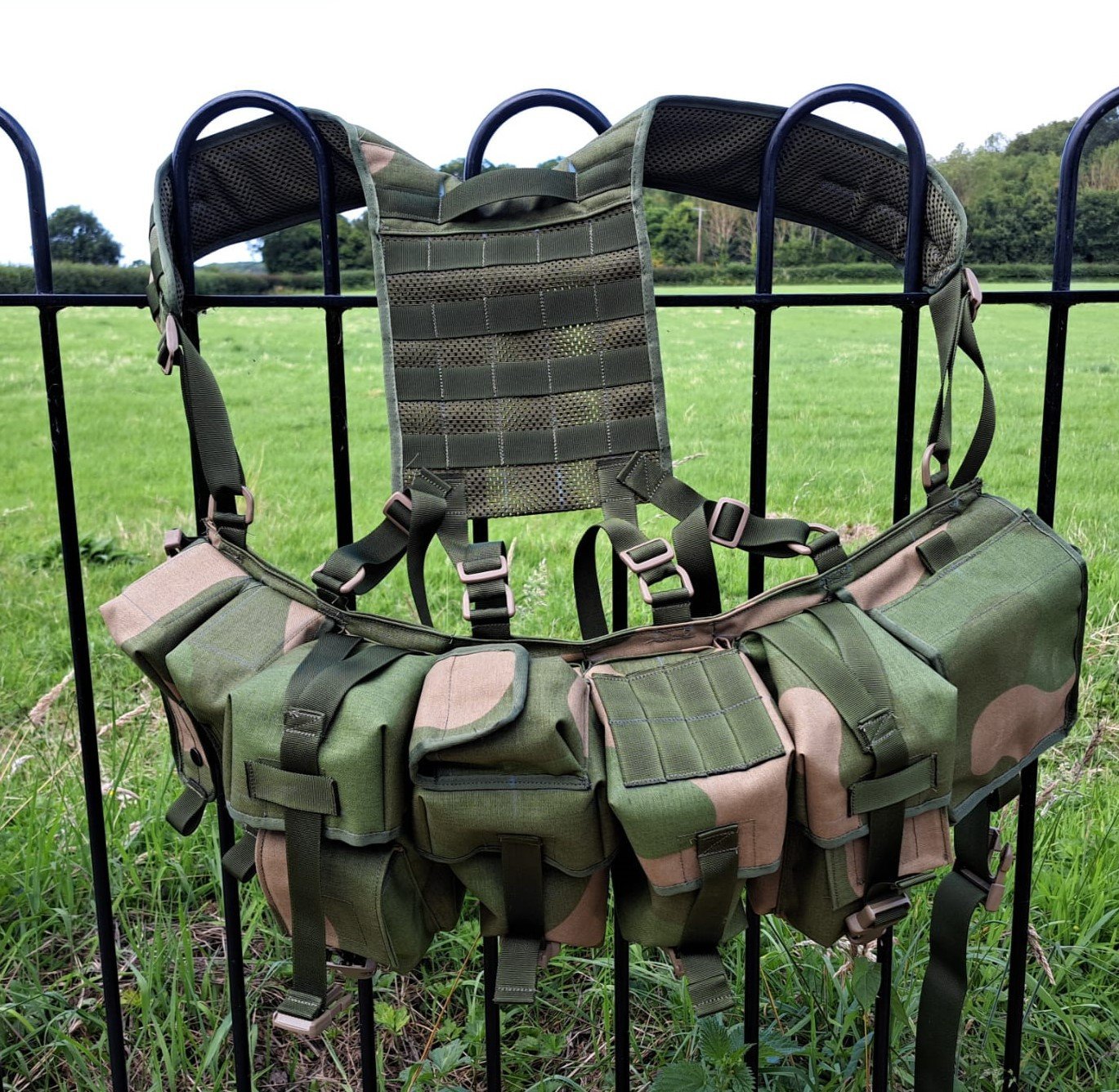 Norway Military Camo webbing - Kitpimp Hybrid Webbing with Yoke