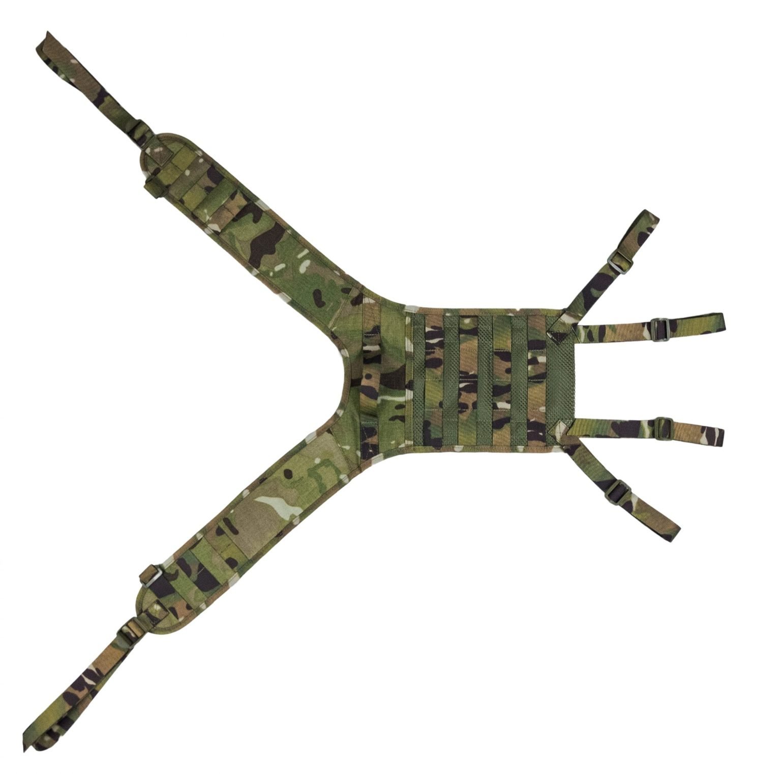 KitPimp Airborne MTP PLCE Yoke - Front and rear MOLLE loops