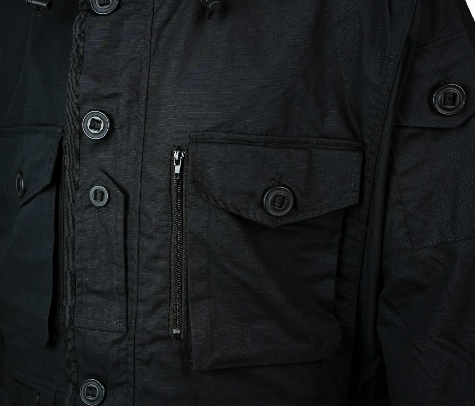 SAS Smock - Black- Windproof