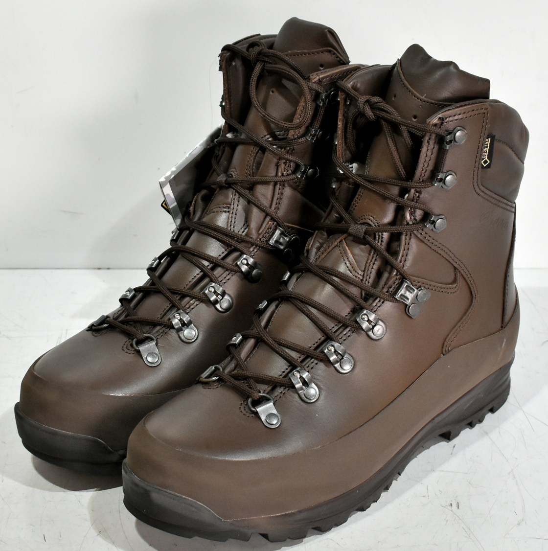 British Army GoreTex Boots - Cold Wet Weather Brown Boots - Kitpimp UK